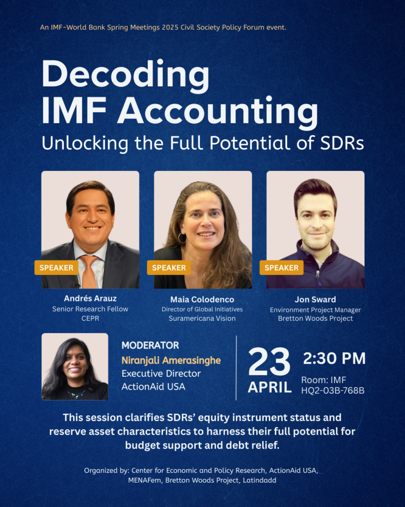 Decoding IMF Accounting, Unlocking the Full Potential of SDRs – CEPR